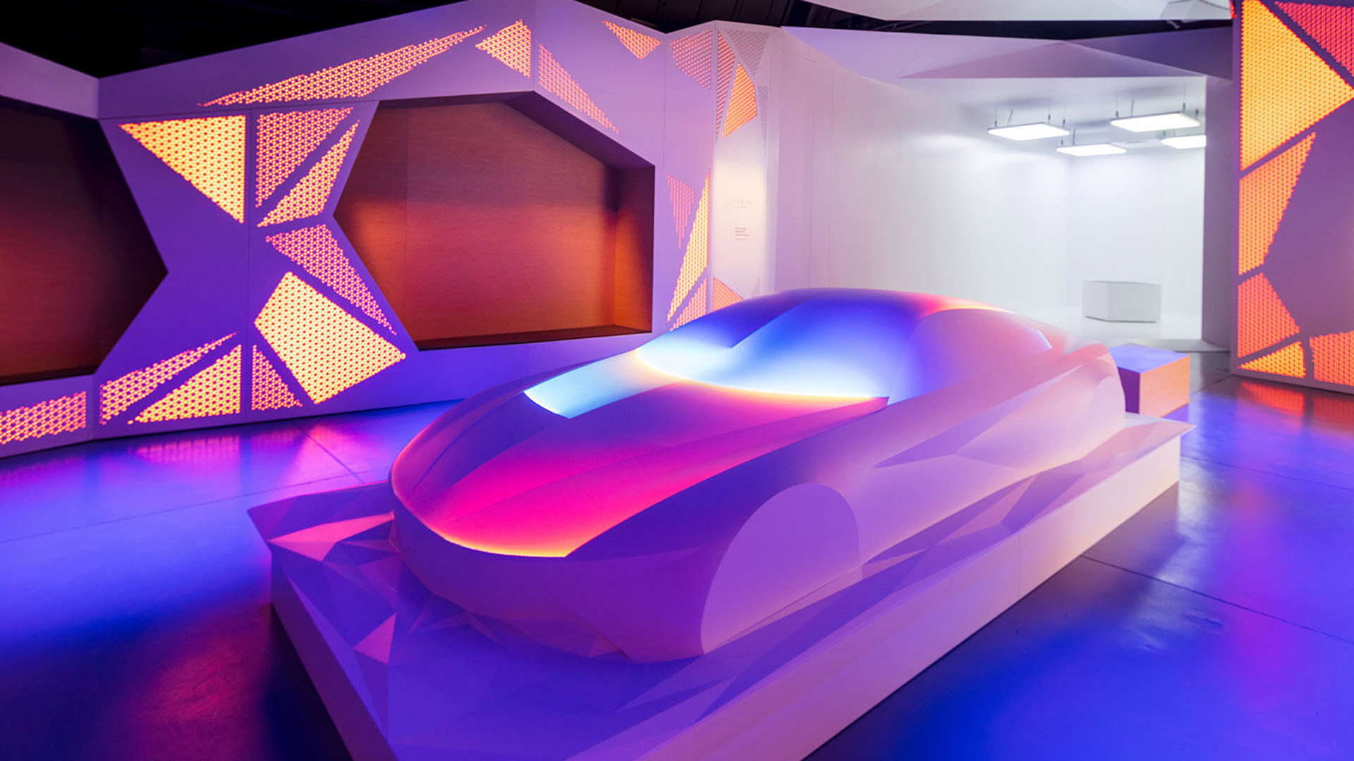 "Style Set Free" Hyundai Car Mapping at Milan Design Week - showcased