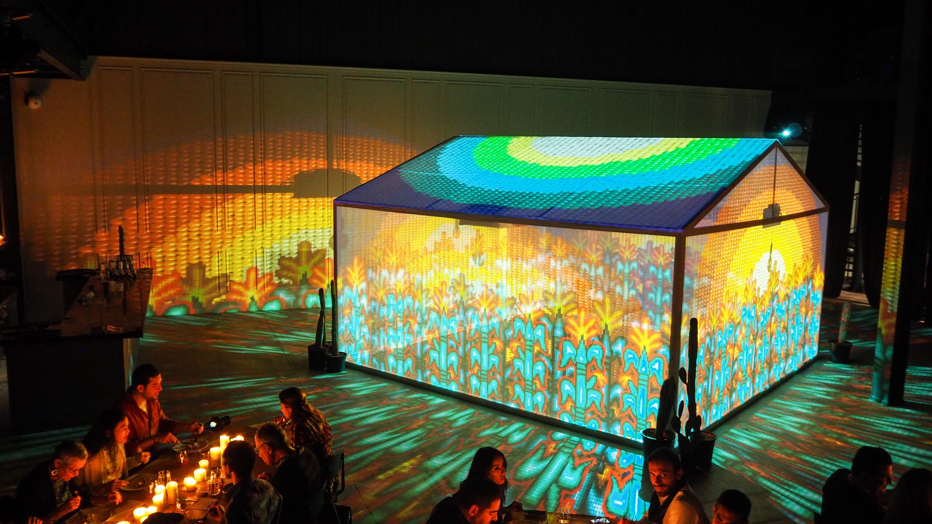 "Insideout" Interactive Multimedia Installation - showcased