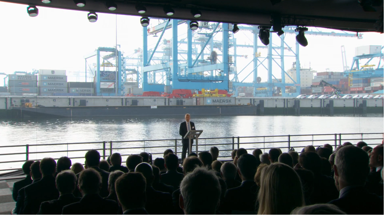Opening Ceremony APM Terminals Maasvlakte II - showcased