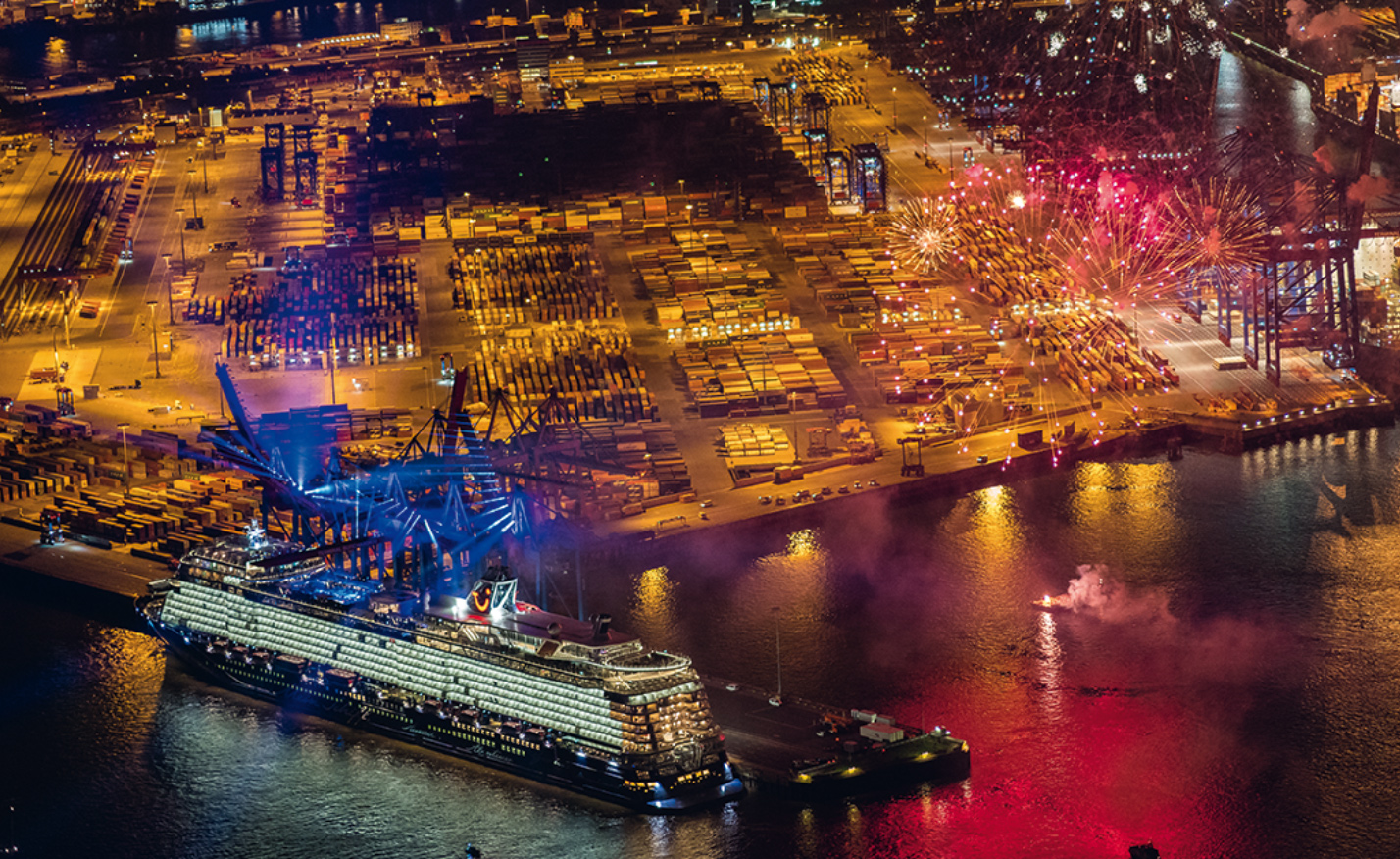 TUI Cruises Christening of the new „My Ship 1“ - showcased