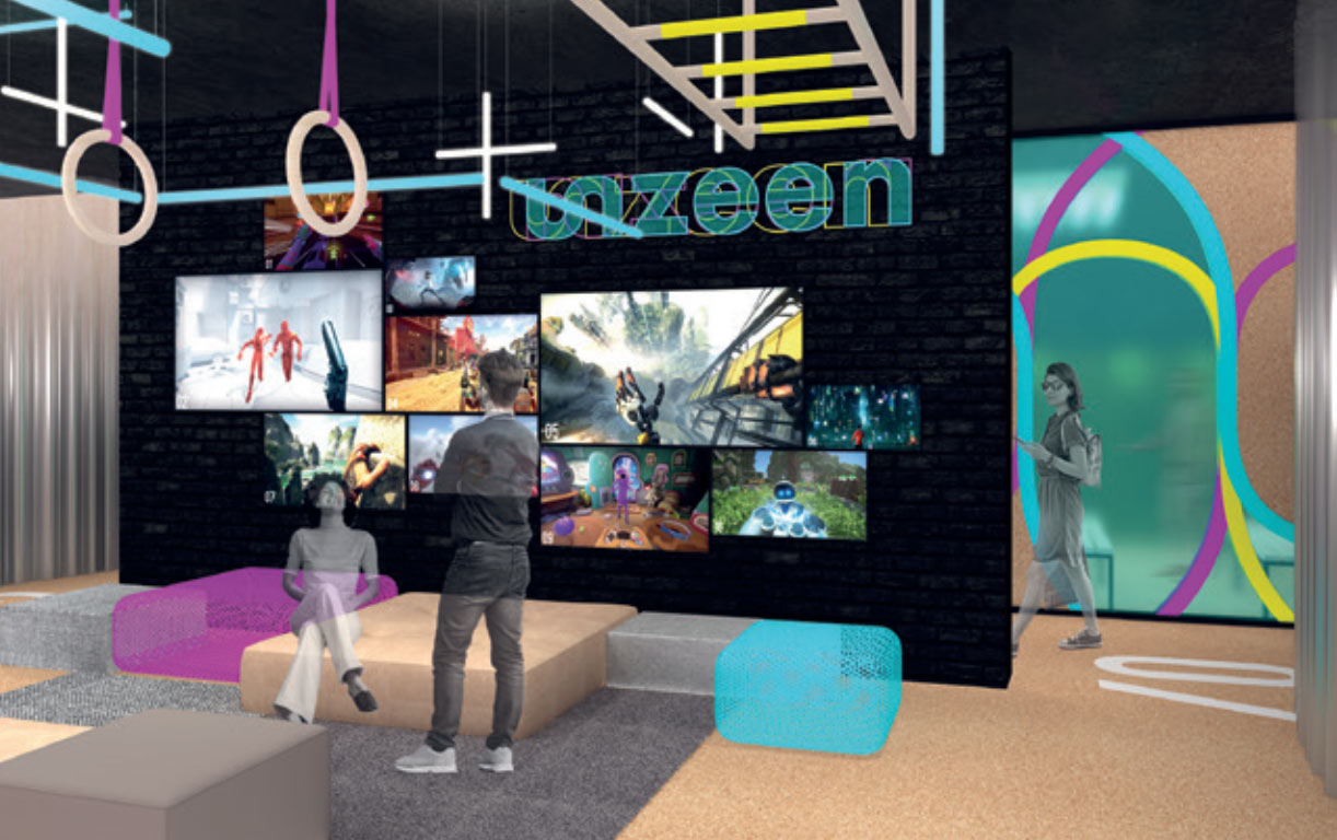 Unzeen: Gaming Studio Concept - showcased