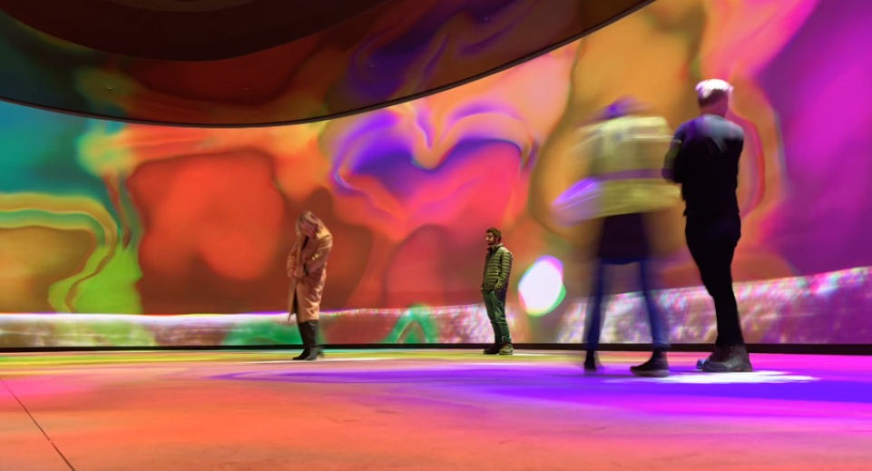 Invisible Worlds: Immersive Installation - showcased