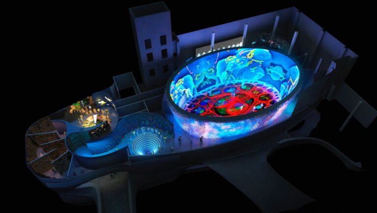 Invisible Worlds: Immersive Installation - showcased