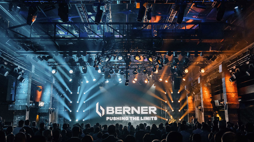 Berner Brand Launch Events - showcased